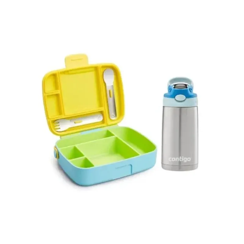 Combo Contigo Bento Box + Botella Autospout Boy - El Mercadillo